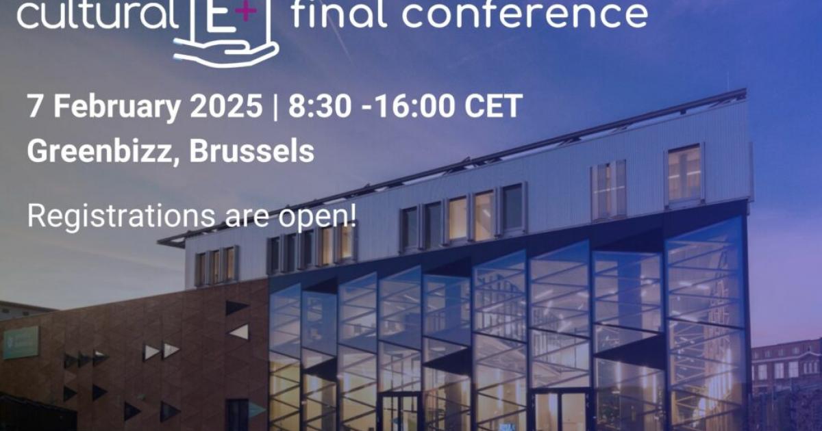 Cultural-E project Final Conference in Brussels, 7th February 2025 ...